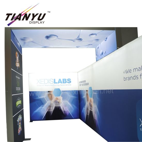 OEM Exhibition Booth Used Trade Show Booth TV Exhibition Stand with LED ...