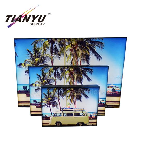 Aluminium Frame Wall Mounted Banner Fabric Light Box 65mm Slim Light ...
