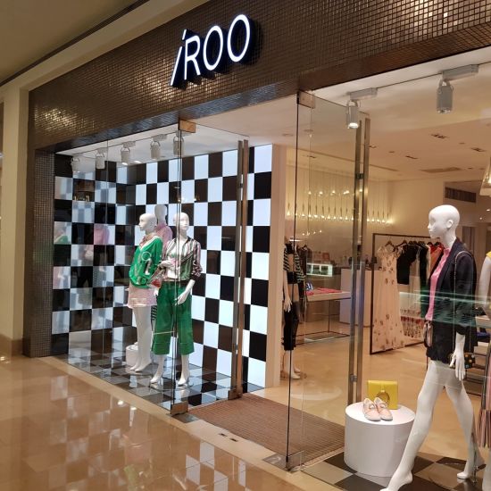 Clothing Store Tension Fabric Textile Frame Lightbox Aluminum Sign ...