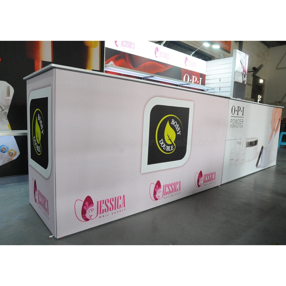 Portable Aluminum Sales Promotion Counter/Promotion Counter Booth from ...