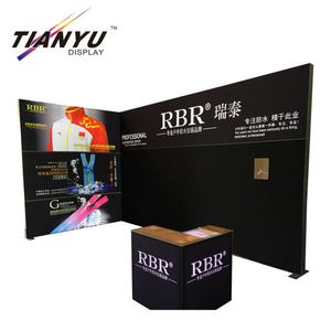 10X20 Feet 3X6m Trade Show Exhibition Booth with Custom Graphic from ...