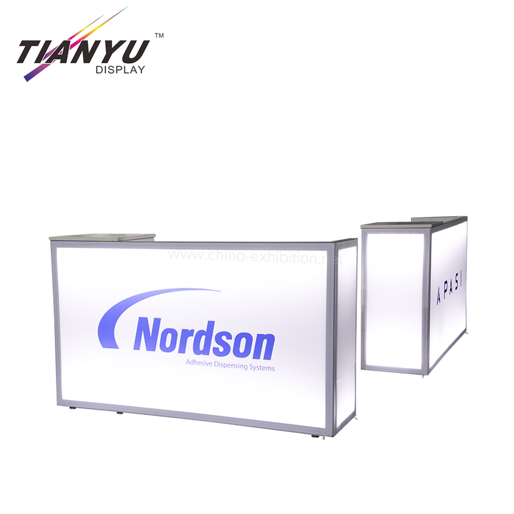 Reusable Easy assembled 3x6 Display Booth for china exhibition booth ...