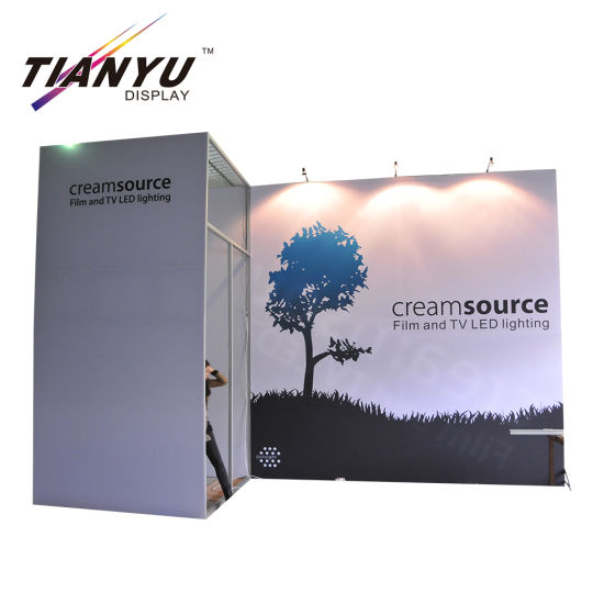 3x3 Modern Easy Setup Aluminum Standard Trade Show Exhibition Booth ...