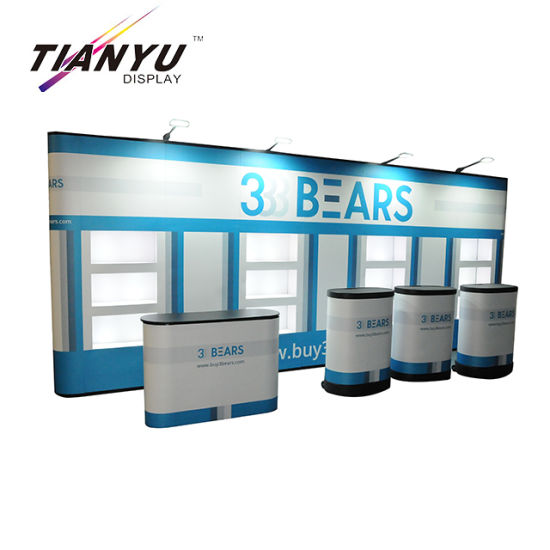 Folding Pop up Banner Stand Floor Stand Banner Dye Sublimation Printing ...