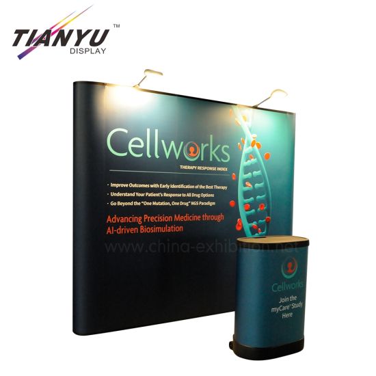 Portable Straight Curved Magnetic Pop up Stand/Pop up Wall from China ...