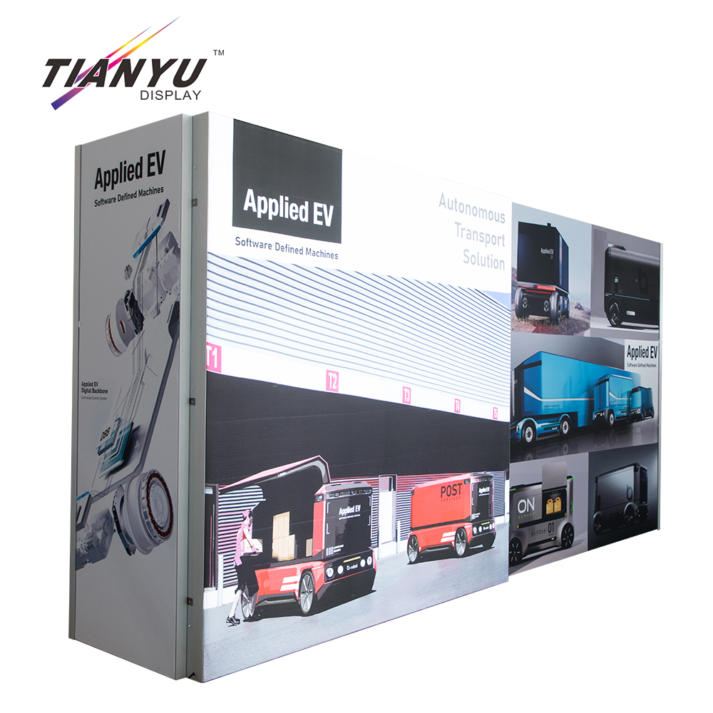 Tianyu Custom 3d Exhibition Design Aluminum Light Box Advertising L ...