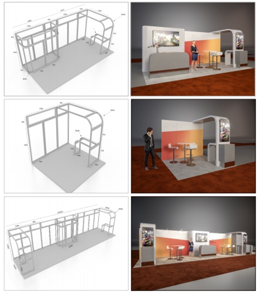 How to choose a Modular Display at a Trade Show - Tianyu Exhibition ...
