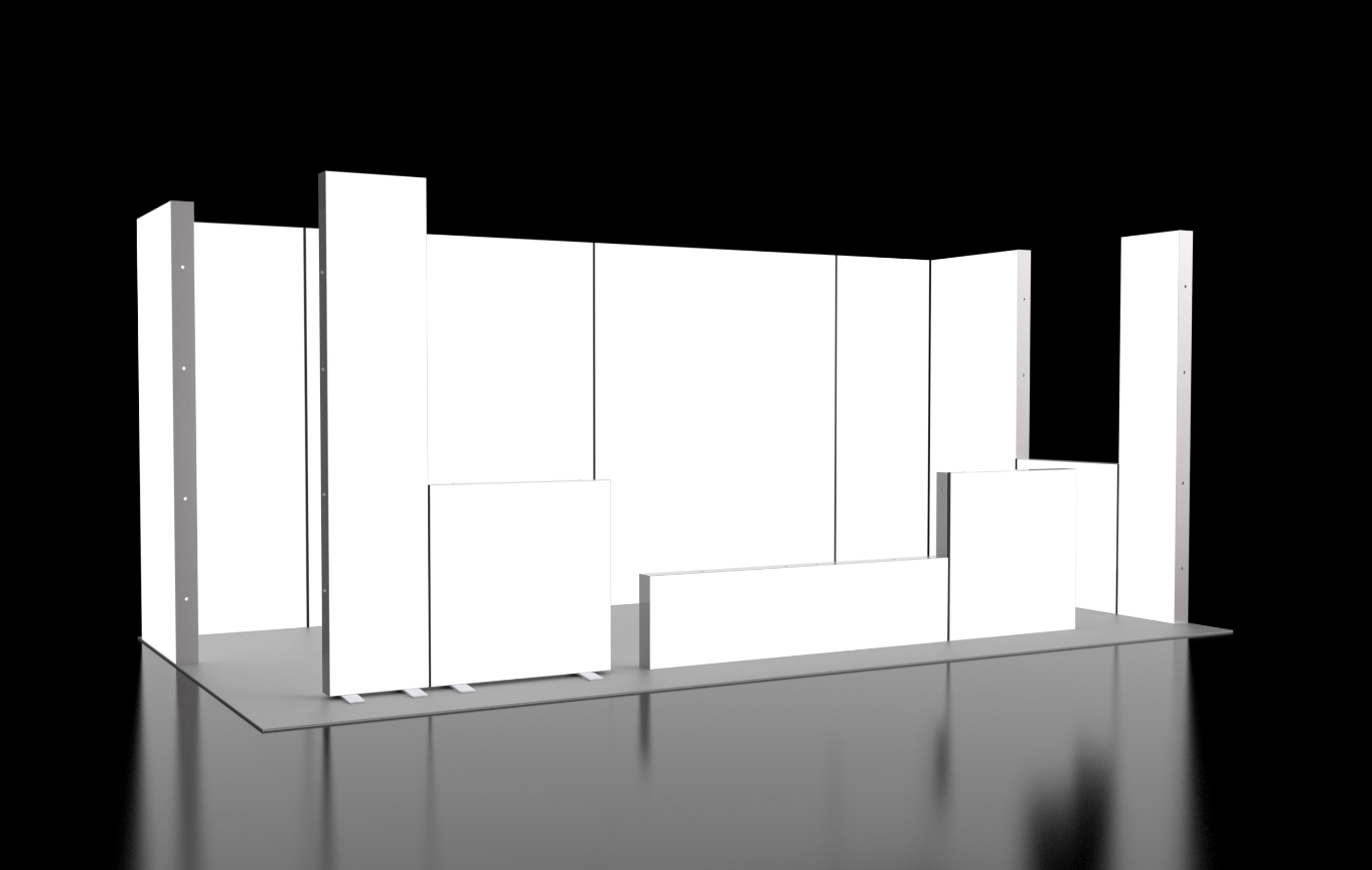 The newly upgraded SEGO modular light box display - Tianyu Exhibition ...