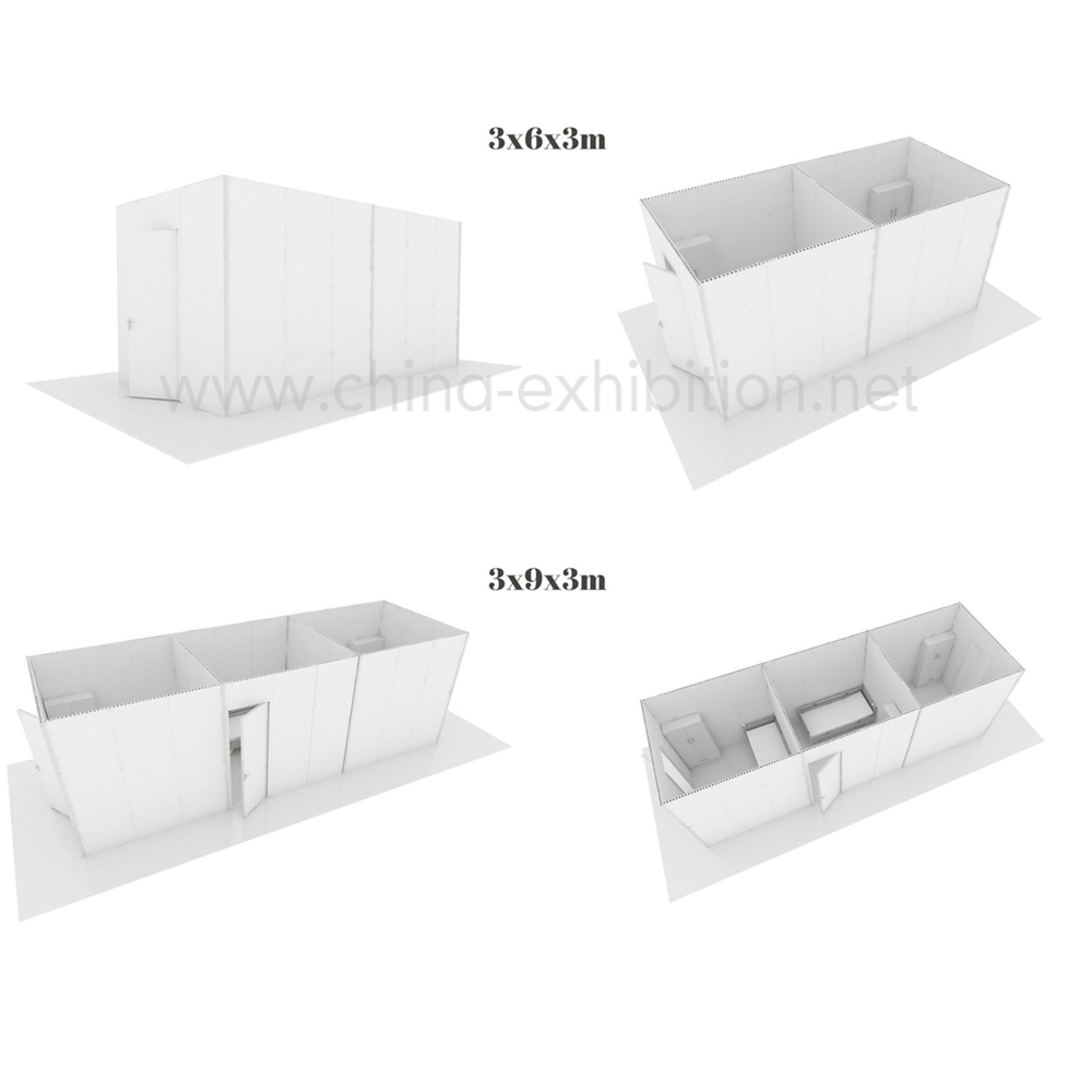 portable 3x3m 3x6m mobile modular booth quarantine hospital medical ...